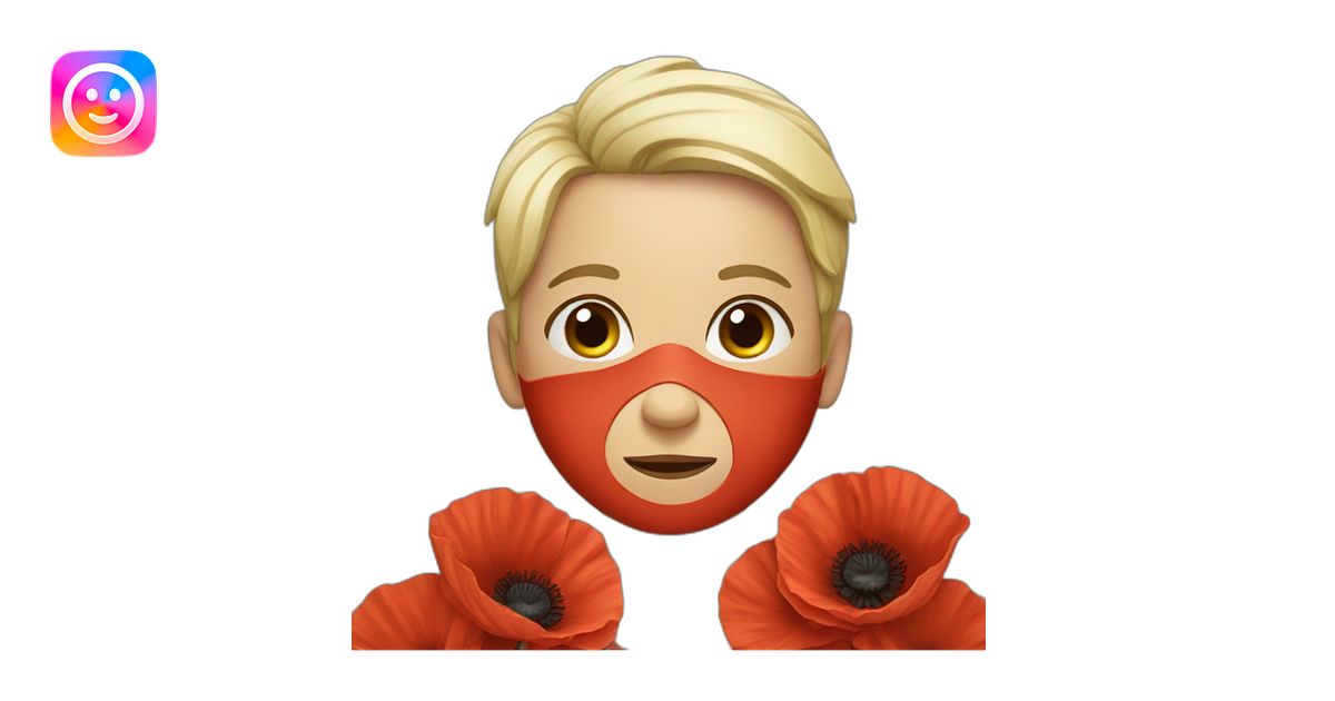poppy emoji | AI Emoji Generator
