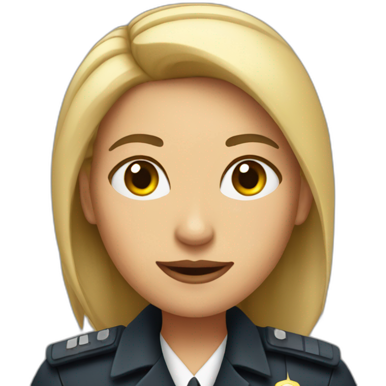 security agent woman emoji | AI Emoji Generator