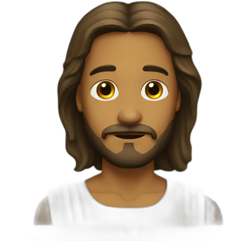 Jesus oj the cross emoji | AI Emoji Generator