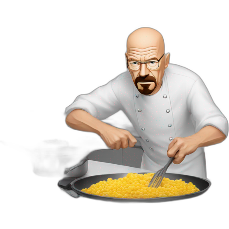 Walter White cooking emoji | AI Emoji Generator