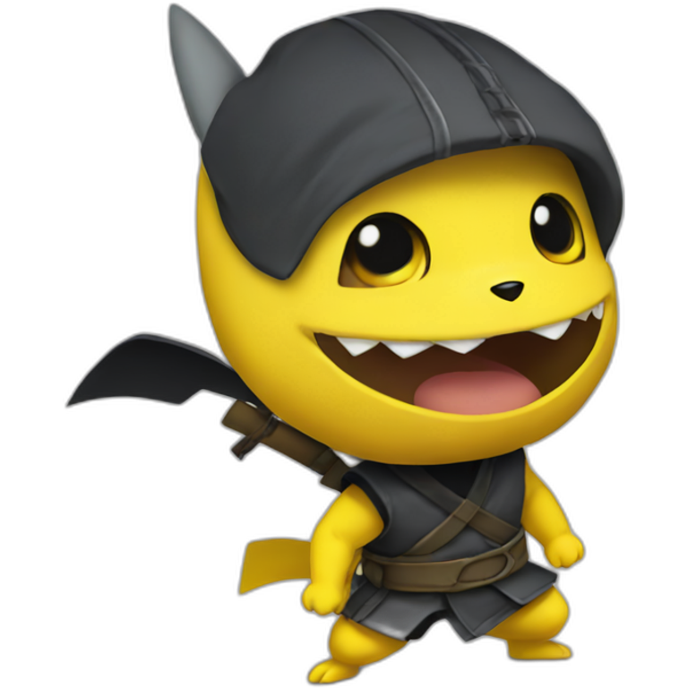 pikachu ninja emoji | AI Emoji Generator