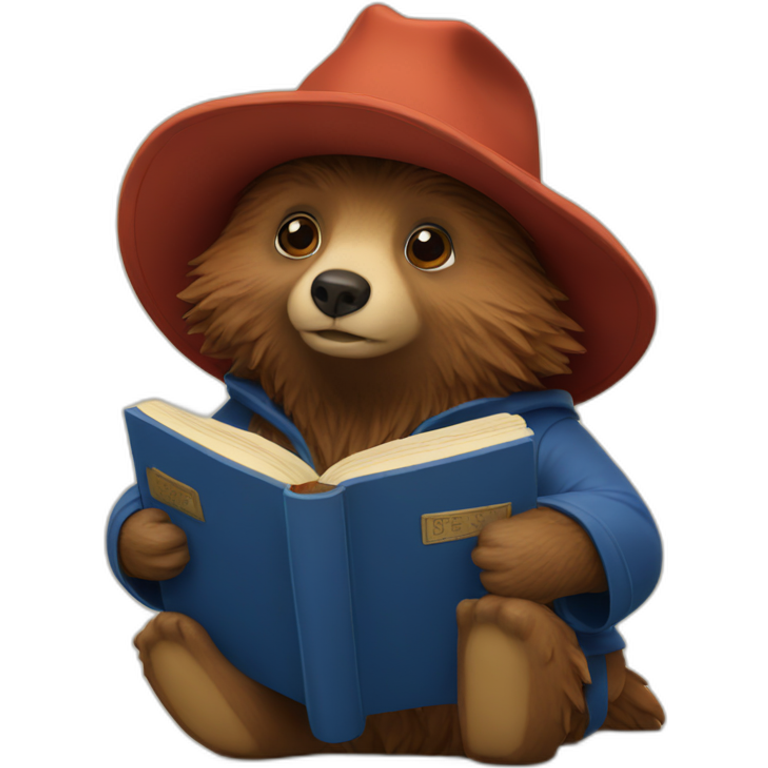 Paddington with torah emoji | AI Emoji Generator