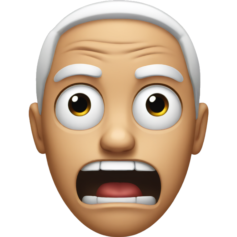Scared face emoji | AI Emoji Generator