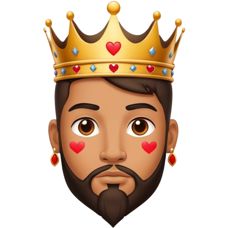 King heart emoji | AI Emoji Generator