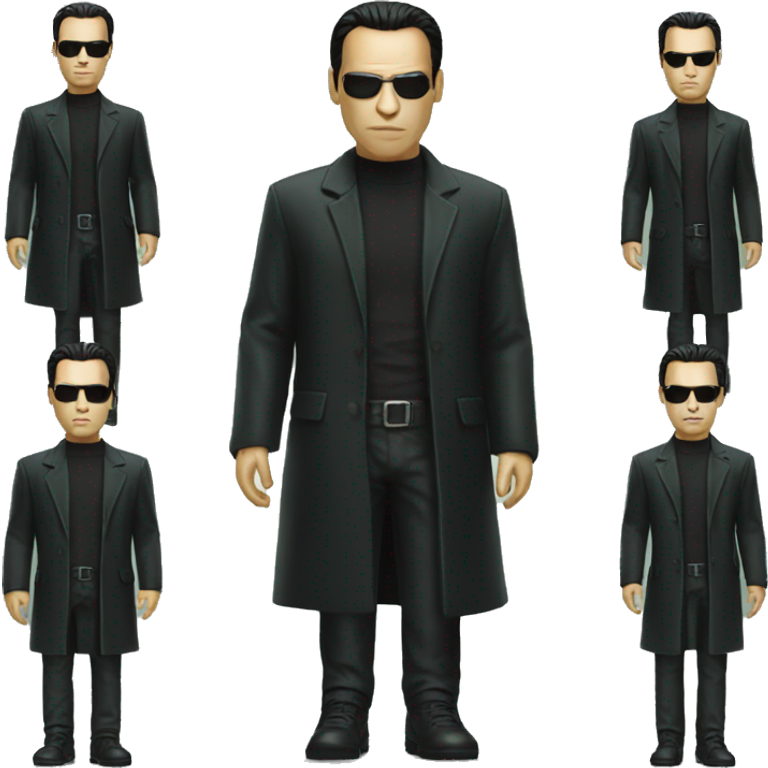 the matrix man emoji | AI Emoji Generator