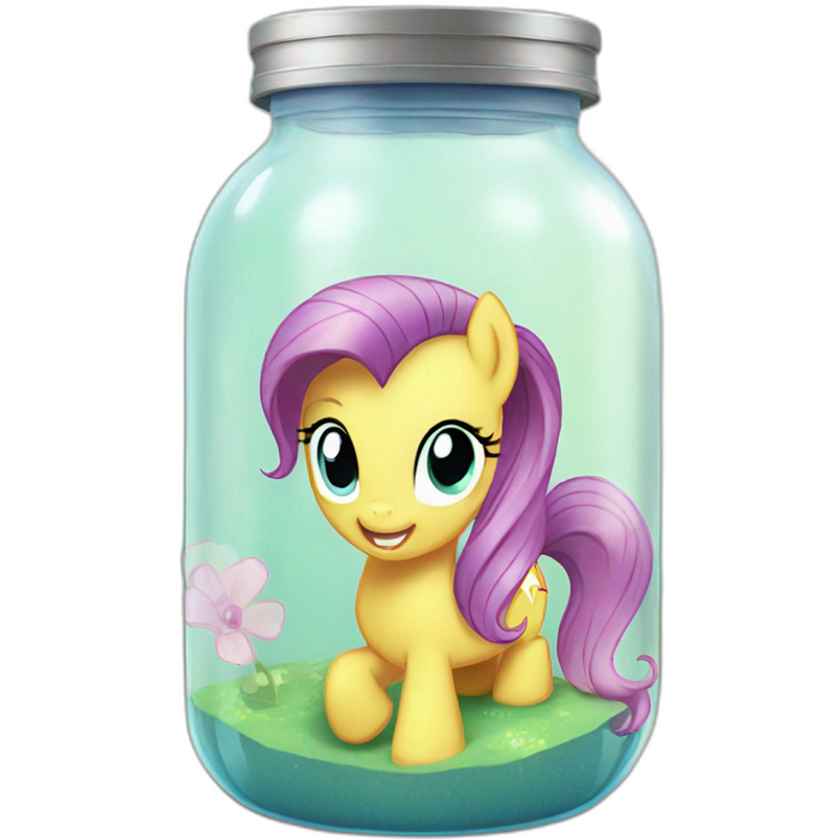 My little pony in jar emoji | AI Emoji Generator