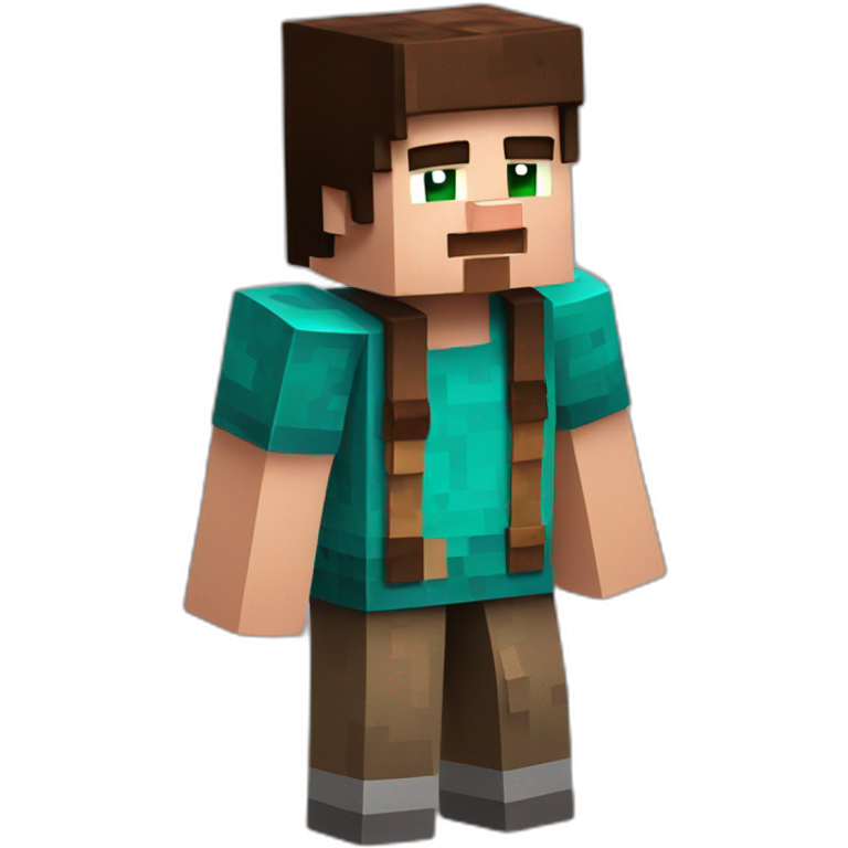 minecraft steve emoji | AI Emoji Generator