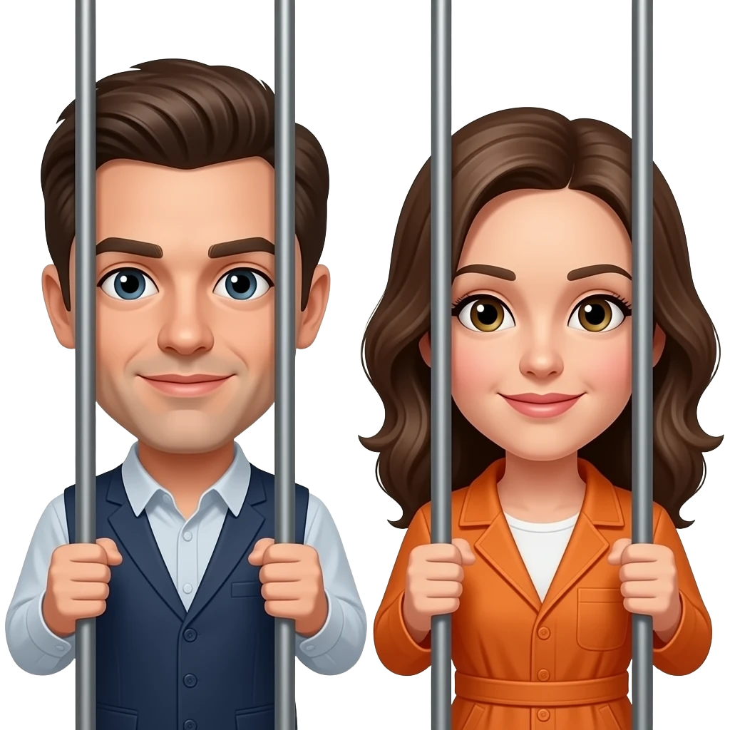 Bruno Marchand, Karine Gagnon derrière des barreaux emoji | AI Emoji ...