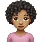 light spanish skin female with brown box braids hazel eyes playing ...