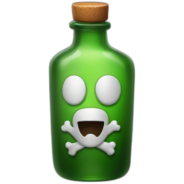 poison bottle emoji | AI Emoji Generator