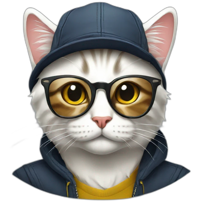 swag-cat emoji | AI Emoji Generator