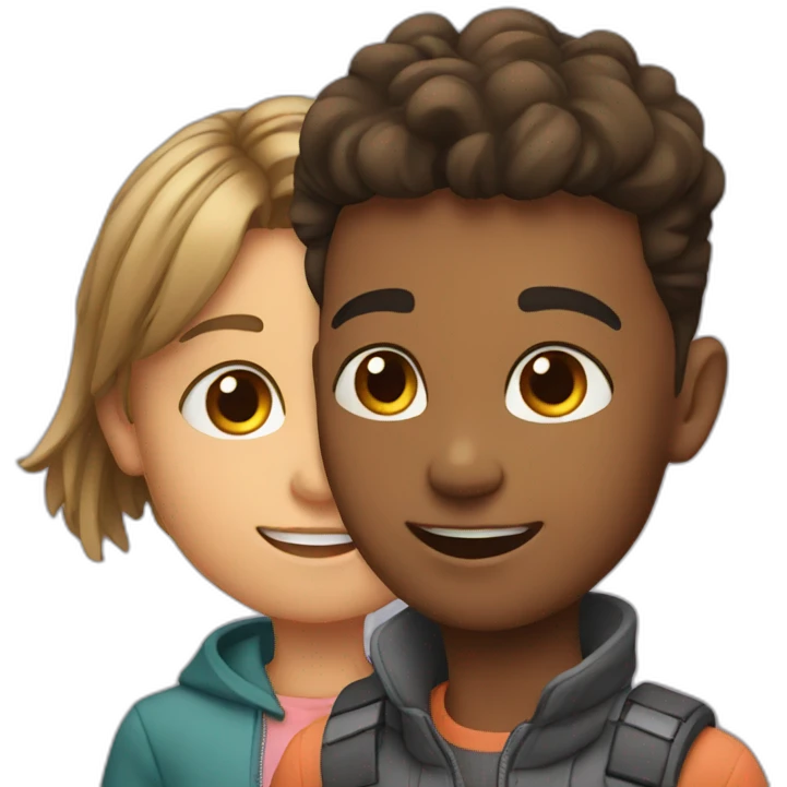 boy and a girl emoji | AI Emoji Generator