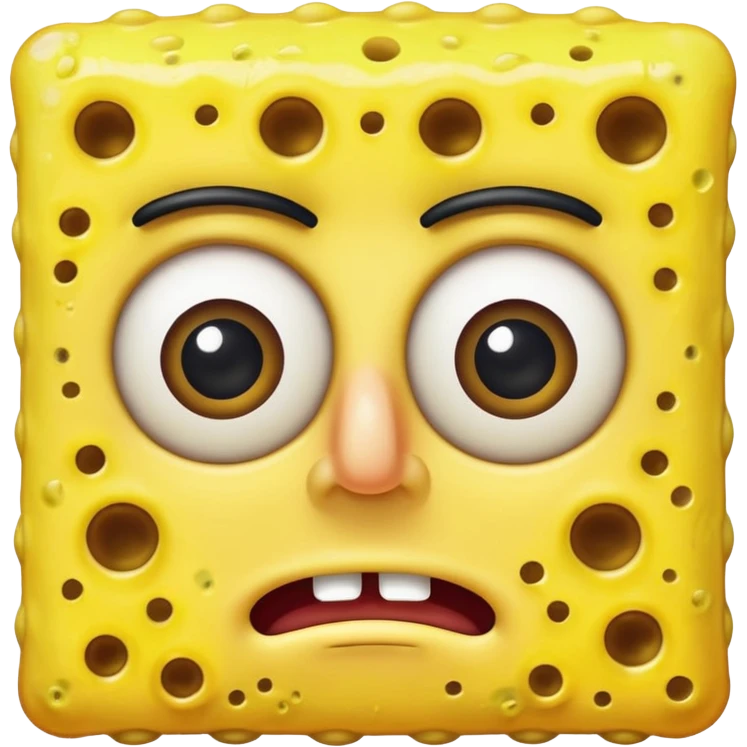 spongebob side eye emoji | AI Emoji Generator