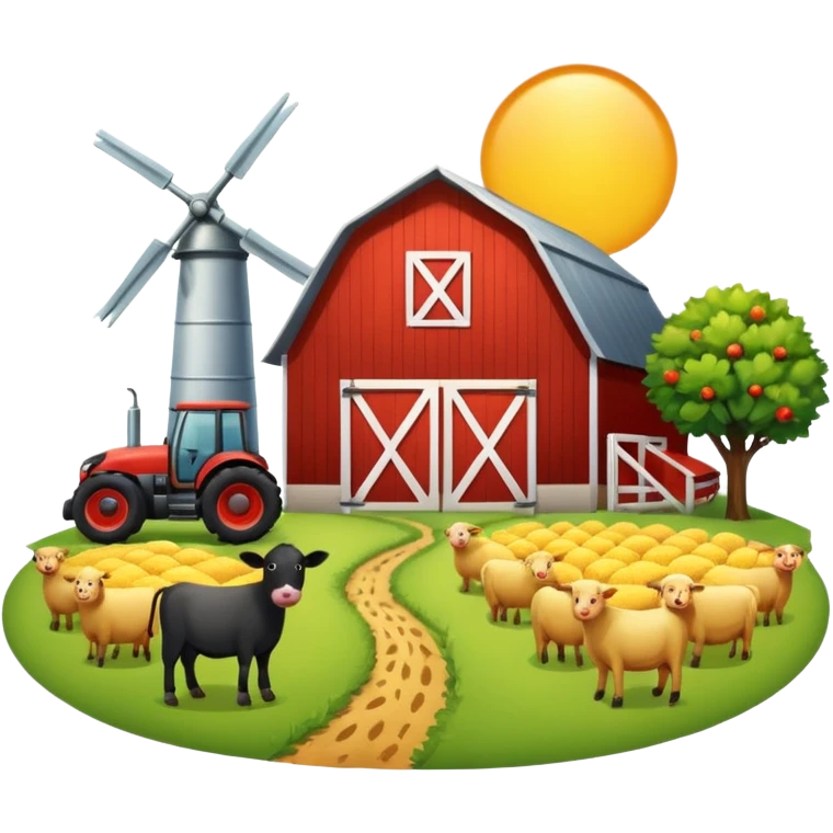farm emoji | AI Emoji Generator