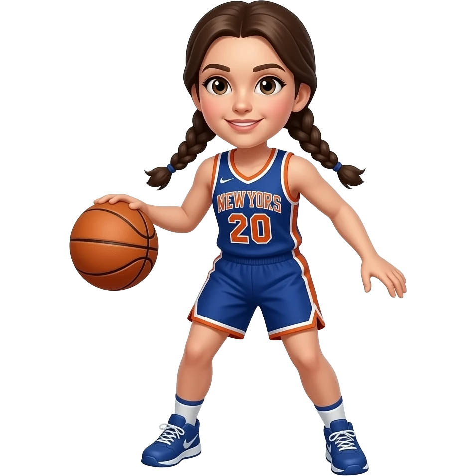 white light skin female with brown braids hazel eyes playing basketball ...