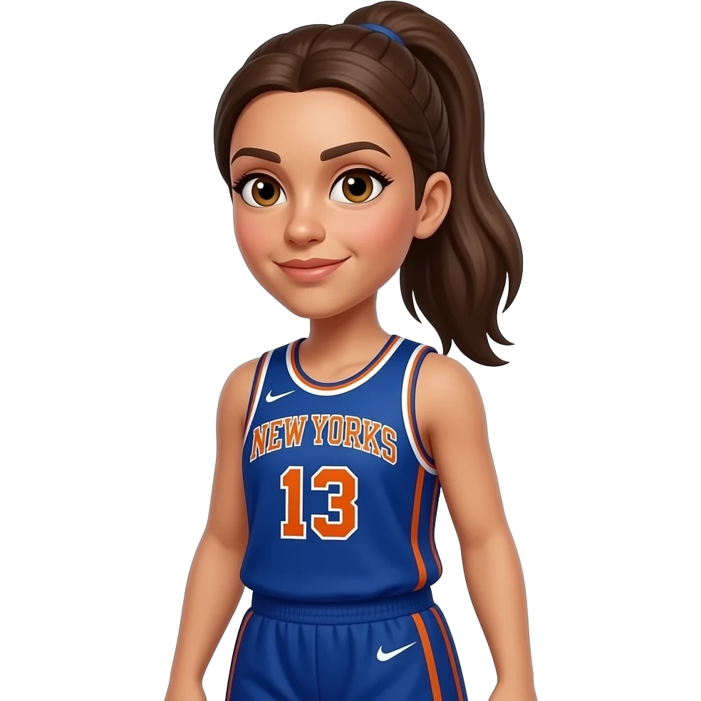 spanish female with brown long ponytail hazel eyes playing basketball ...
