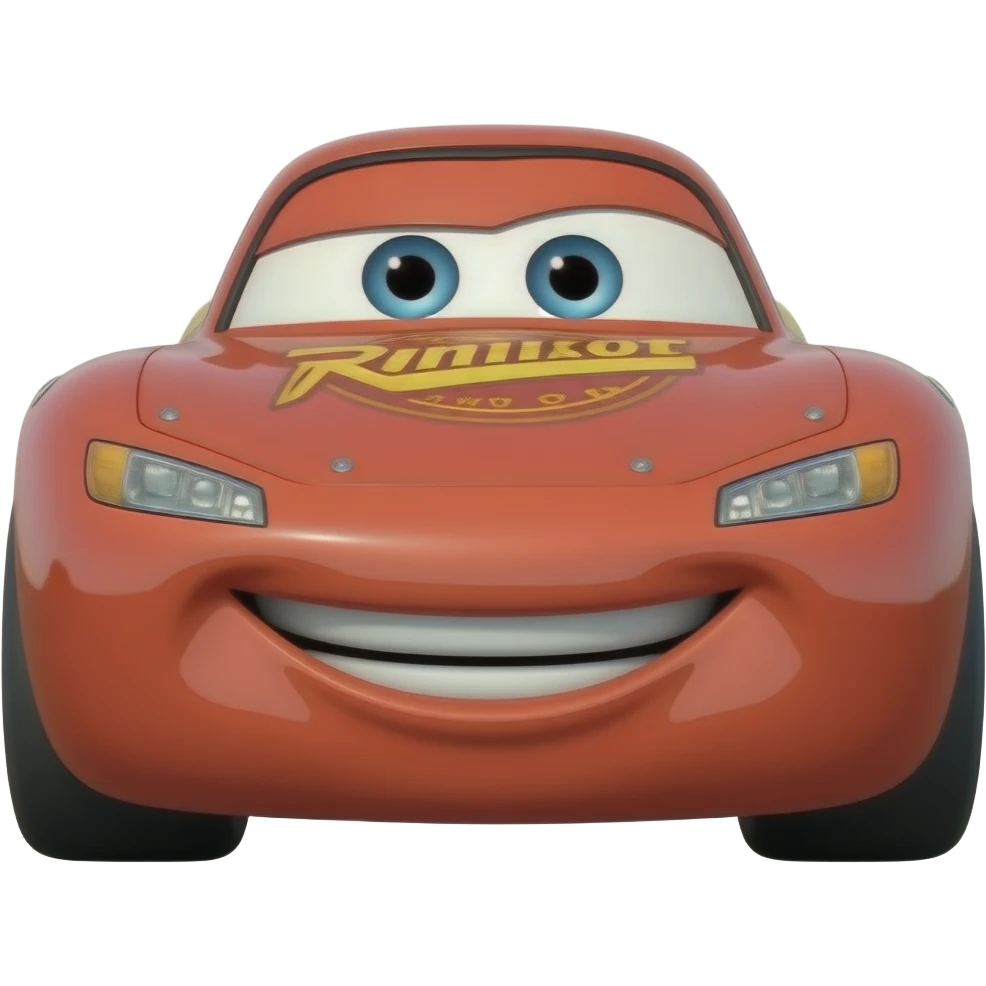 Lightning McQueen emoji | AI Emoji Generator