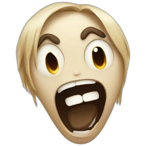 scream emoji | AI Emoji Generator