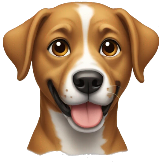 Dog emoji | AI Emoji Generator