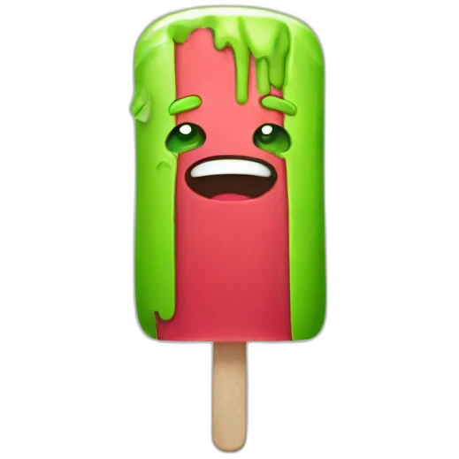 popsicle-hulk emoji | AI Emoji Generator