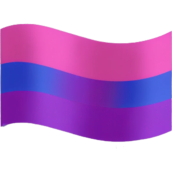 Bisexual flag emoji | AI Emoji Generator