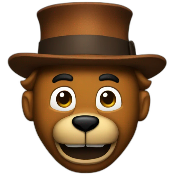 Freddy fazbear emoji | AI Emoji Generator