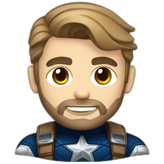 Captain america emoji | AI Emoji Generator