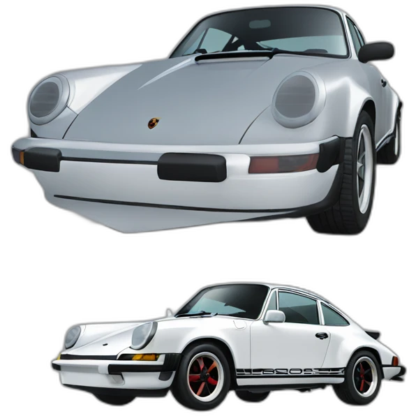 Porsche 911 emoji | AI Emoji Generator