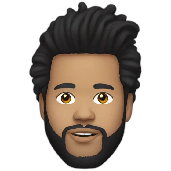 The Weeknd emoji | AI Emoji Generator