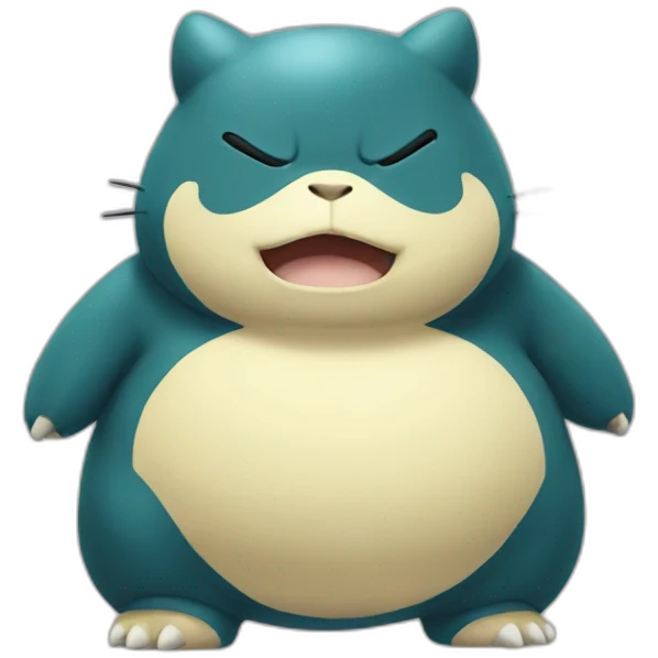 Snorlax emoji | AI Emoji Generator