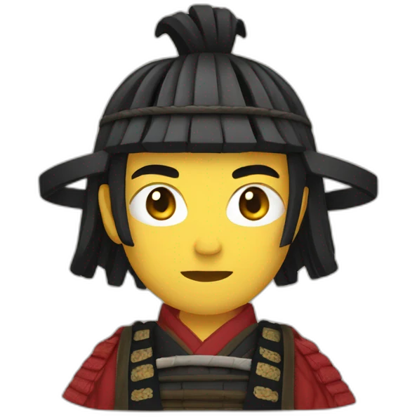 Samurai emoji | AI Emoji Generator