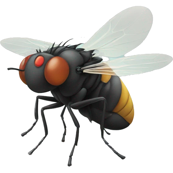 Smart fly emoji | AI Emoji Generator