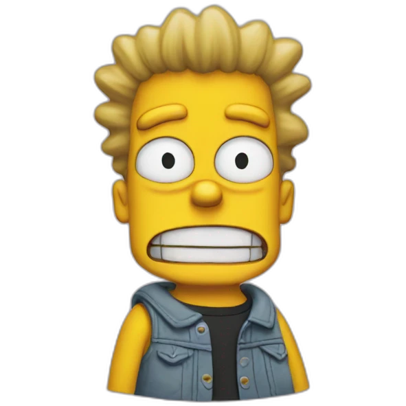 Bart Simpson emoji | AI Emoji Generator