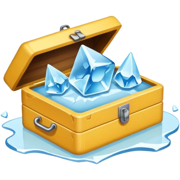a pin box which break ice emoji | AI Emoji Generator
