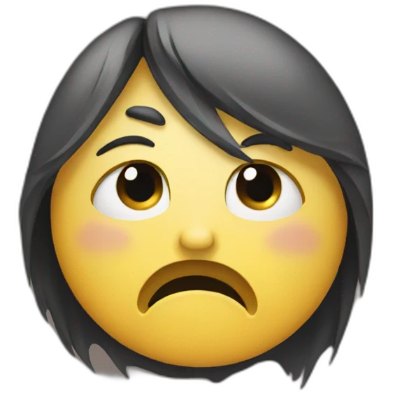 Crying emoji emoji | AI Emoji Generator