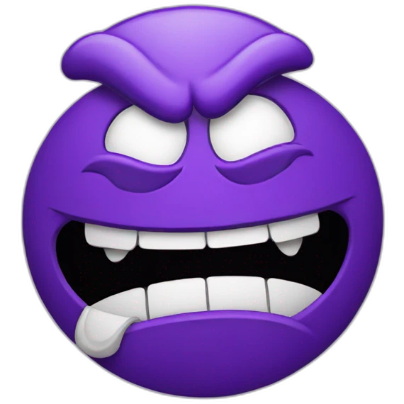 Grimace logo emoji | AI Emoji Generator