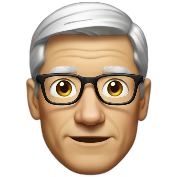 Tim Cook emoji | AI Emoji Generator