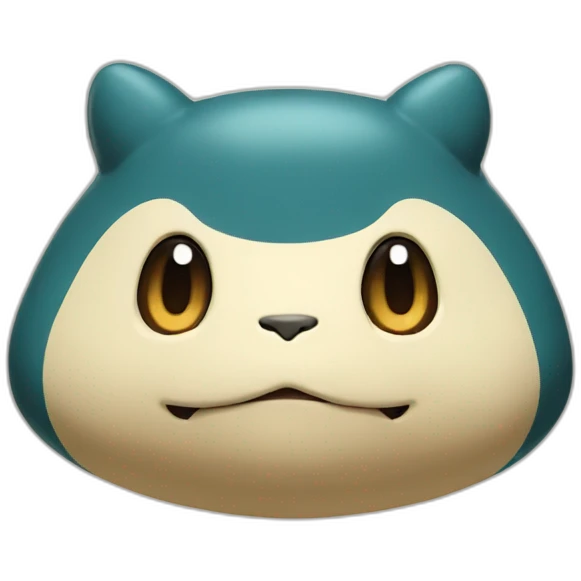Snorlax head emoji | AI Emoji Generator