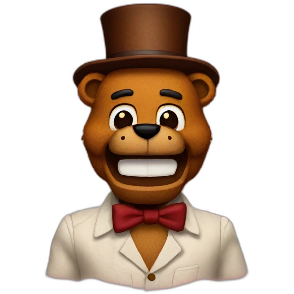 Freddy Fazbear emoji | AI Emoji Generator