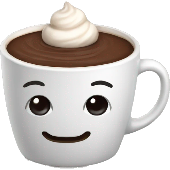 Hot chocolate emoji | AI Emoji Generator
