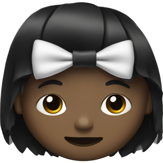 black bow emoji | AI Emoji Generator