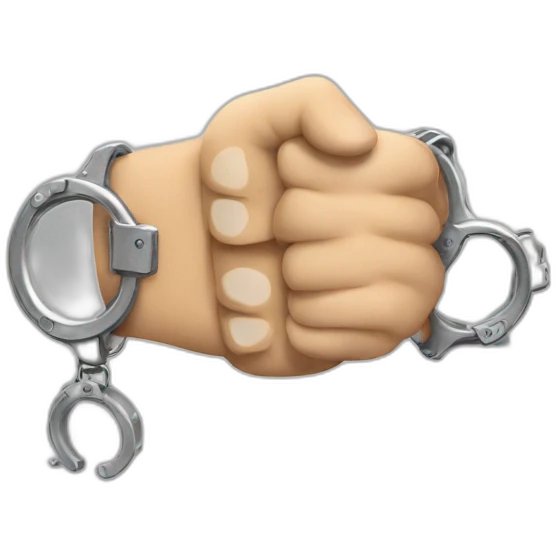 trump-in-handcuffs emoji | AI Emoji Generator