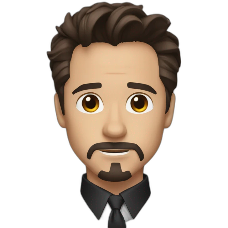 Tony Stark emoji | AI Emoji Generator