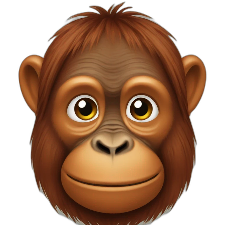 asian orangutan emoji | AI Emoji Generator