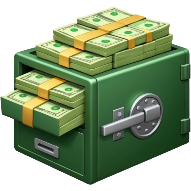 money savings in bank emoji | AI Emoji Generator