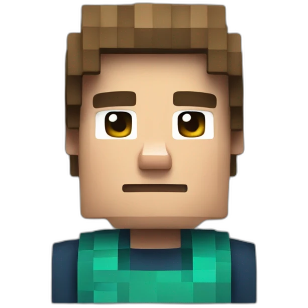 Minecraft steve emoji | AI Emoji Generator