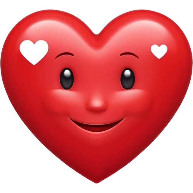 Smiling heart with “I love my QSI Family emoji | AI Emoji Generator