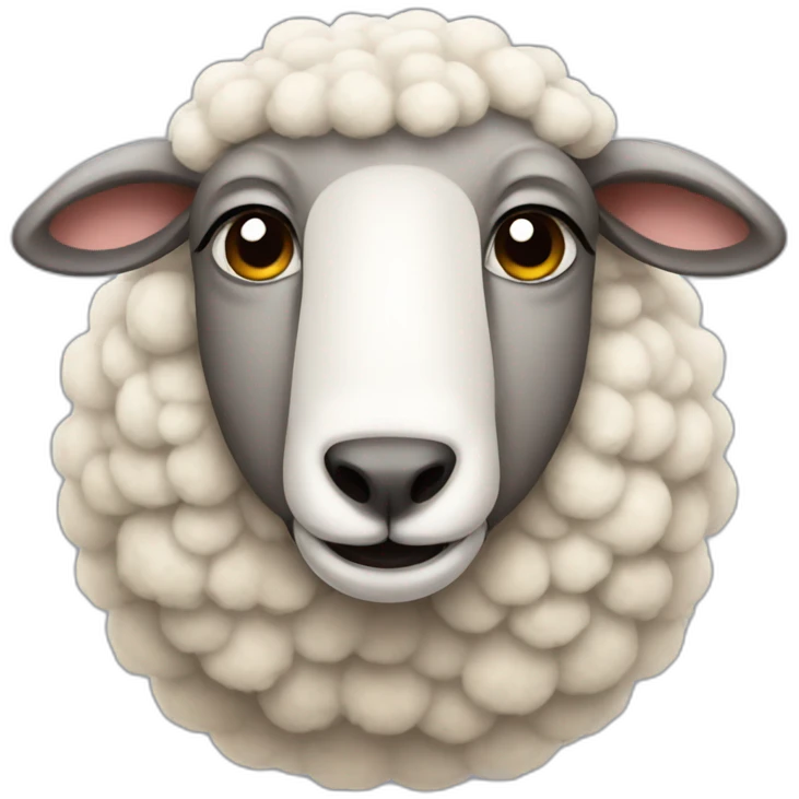 sheep emoji | AI Emoji Generator