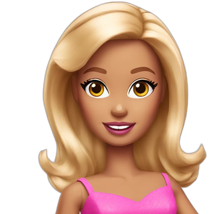 Barbie emoji | AI Emoji Generator