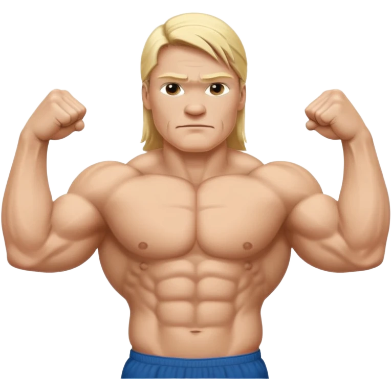 haaland with strong arms emoji | AI Emoji Generator